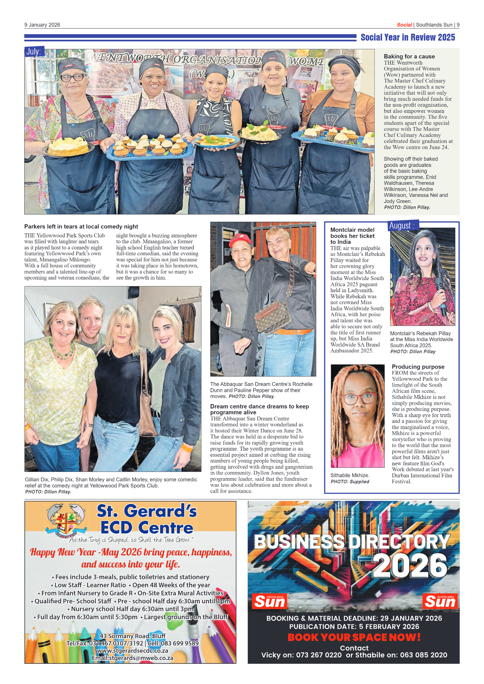 Southlands Sun 9 January 2026 | Southlands Sun